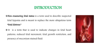 Fetal distress n pc | PPTX