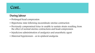 Fetal distress n pc | PPTX
