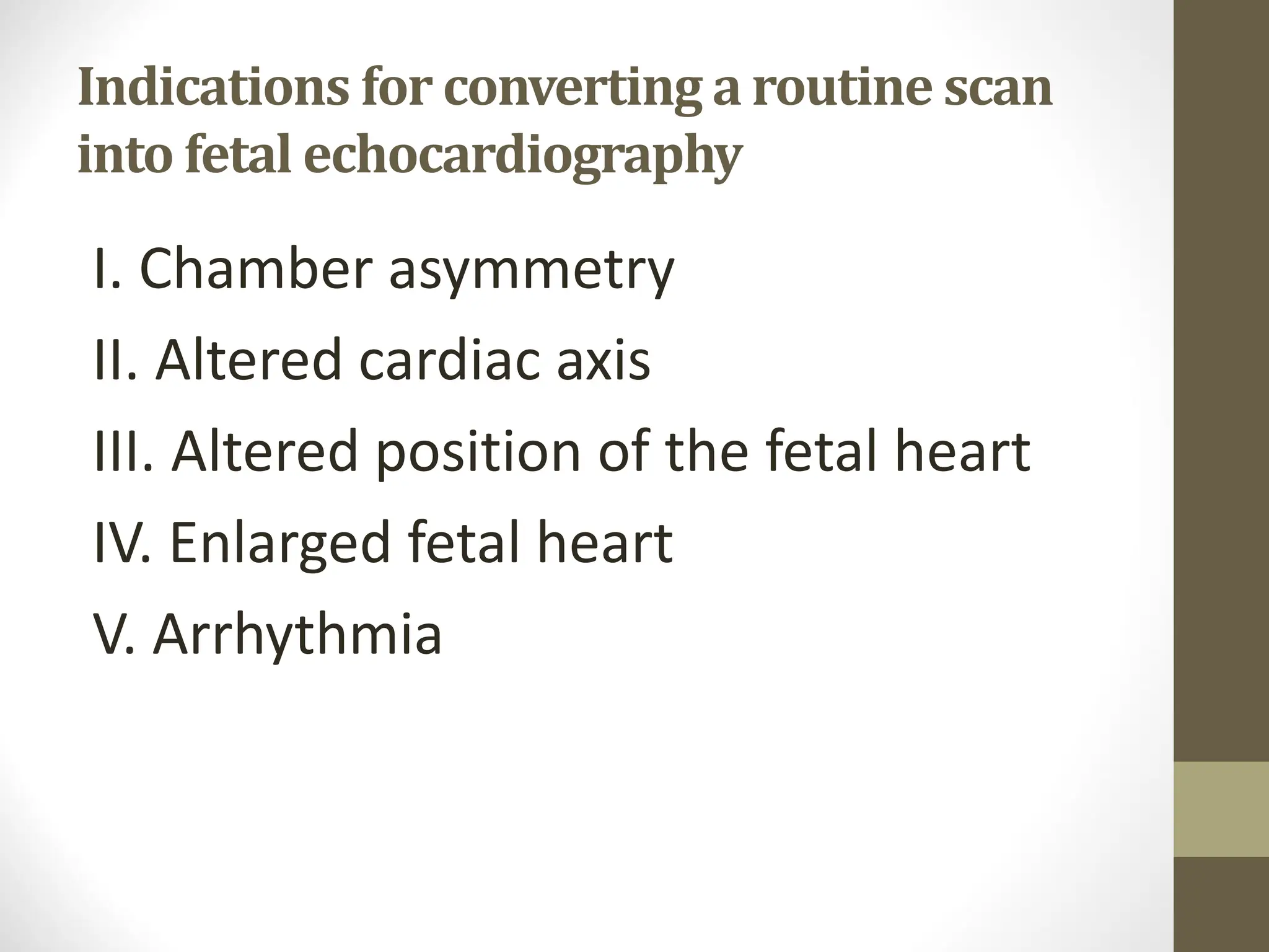 An introduction to Fetal echocardiography | PDF