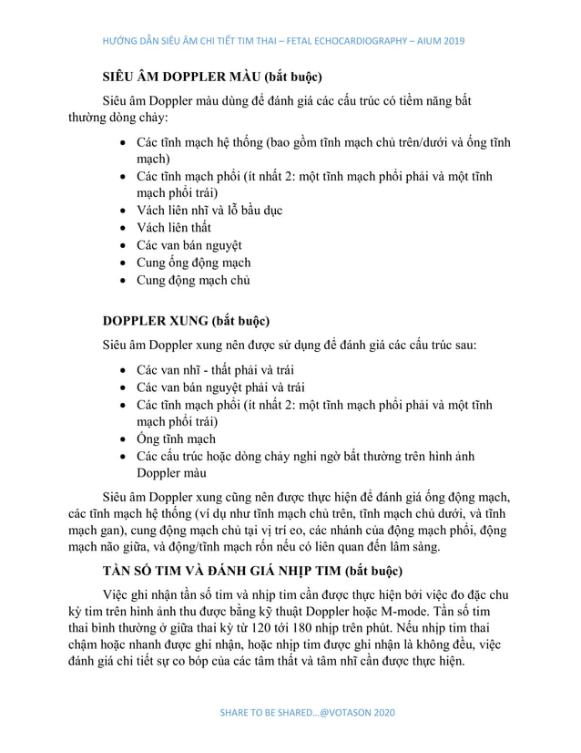 Fetal echocardiography aium 2019 | PDF