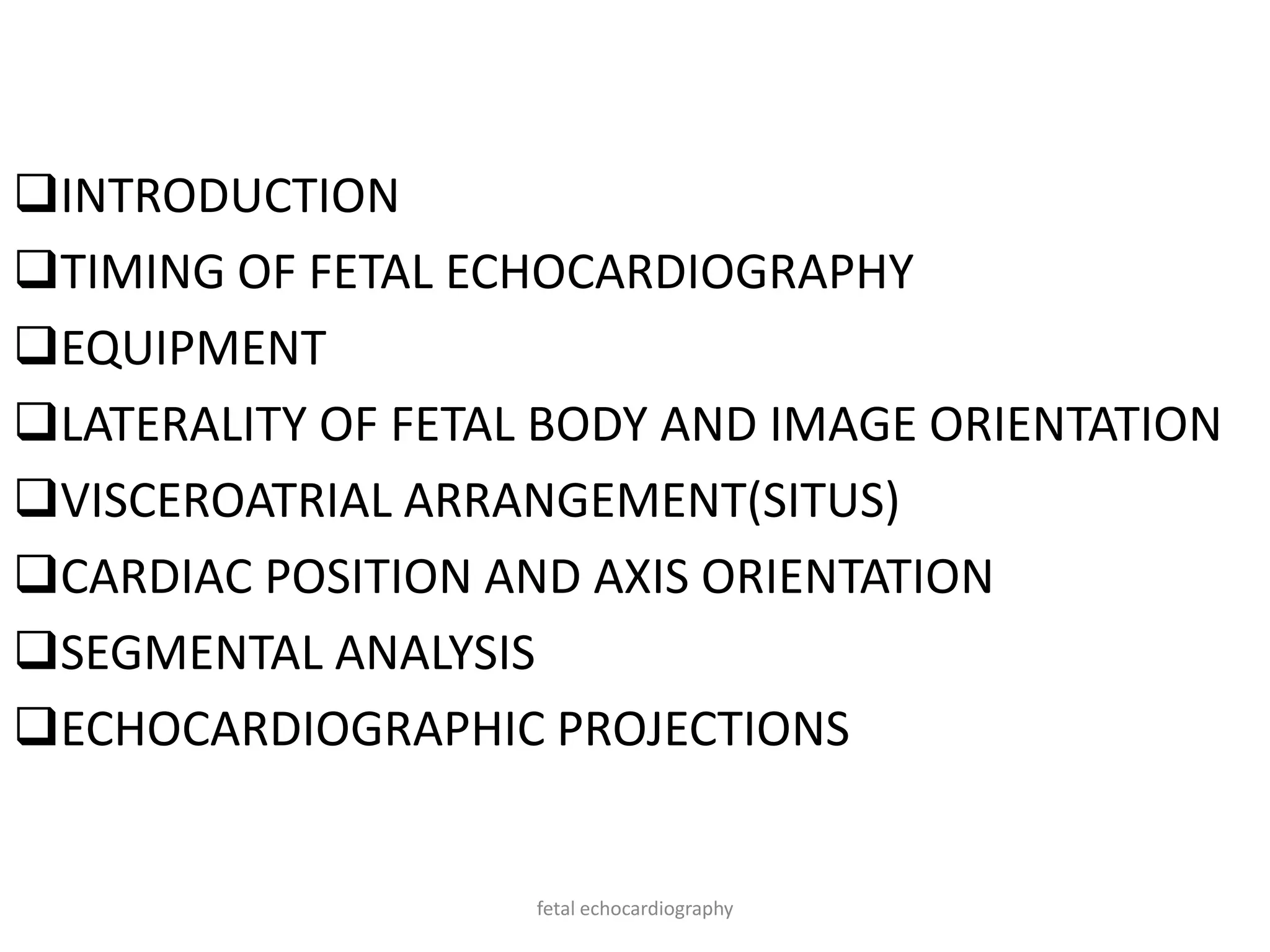 fetal echocardiography ppt.pptx........... | PPTX | Pregnancy | Reproductive Health