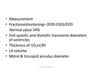 fetal echocardiography ppt.pptx........... | PPTX