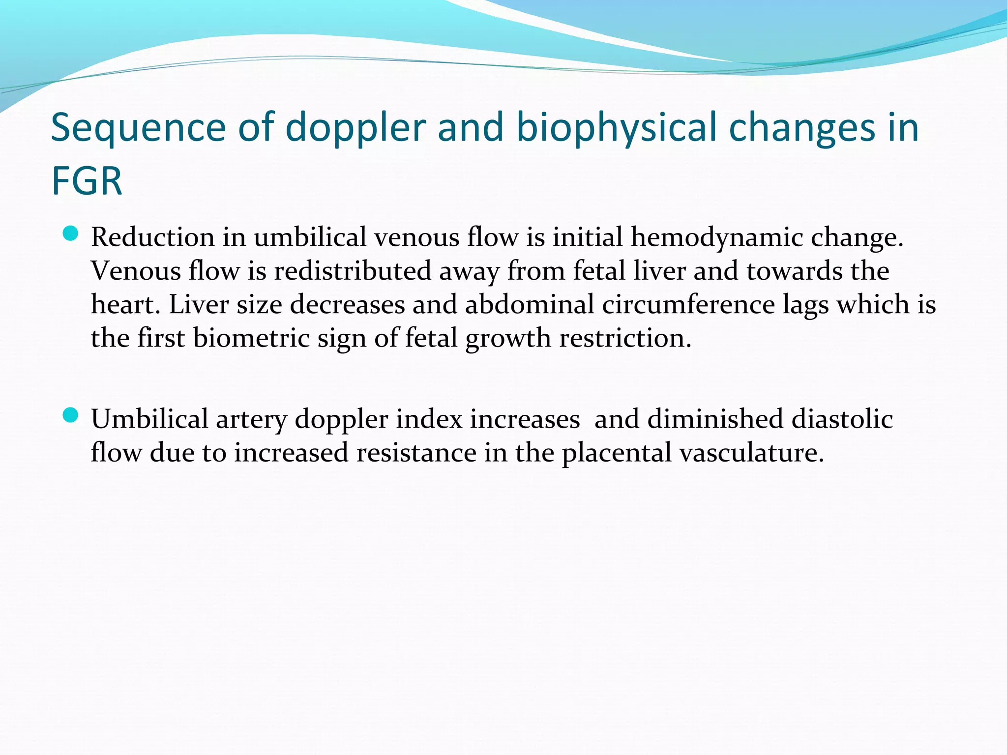 Fetal growth restriction:Evidence based management 2018 | PPT