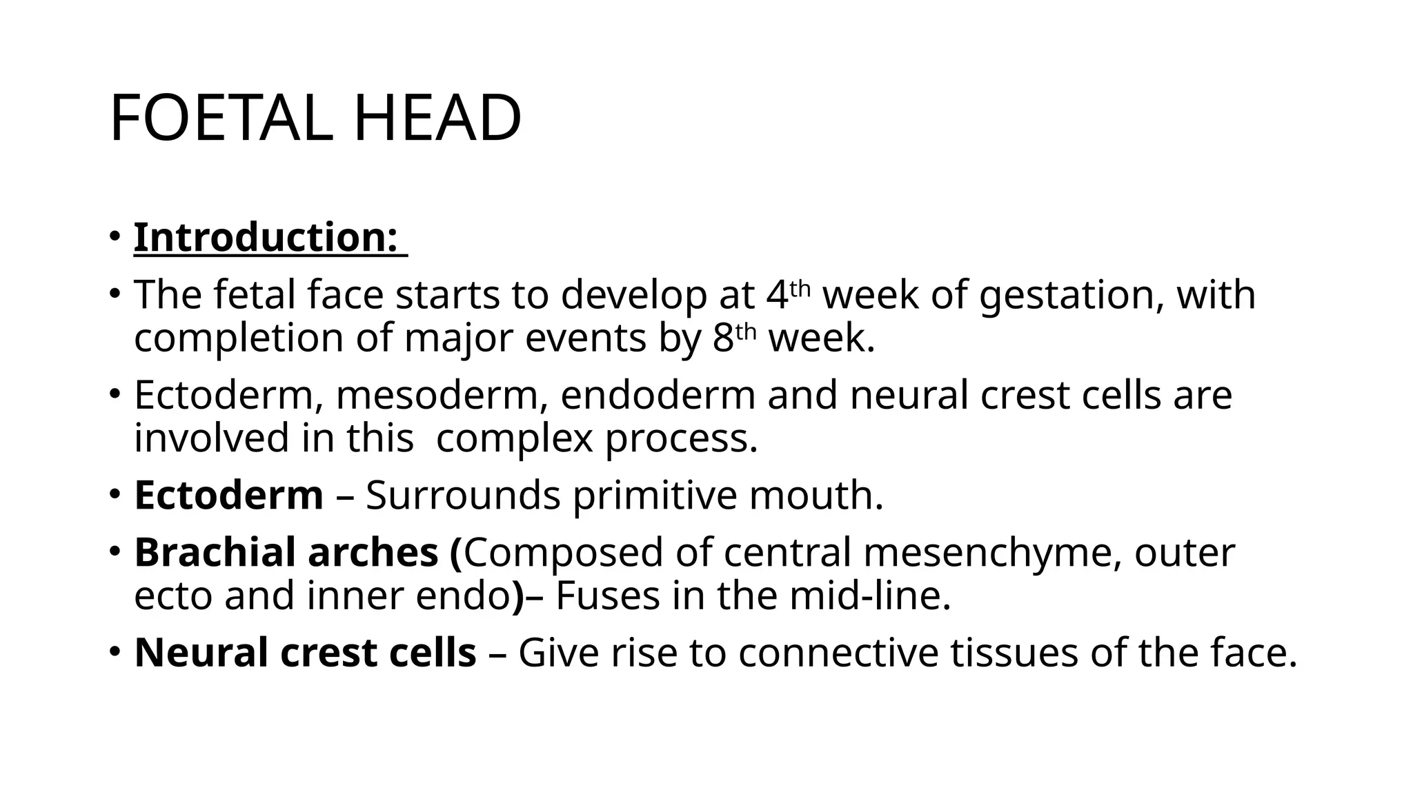 fetal head and neck imaging and spotters | PPTX