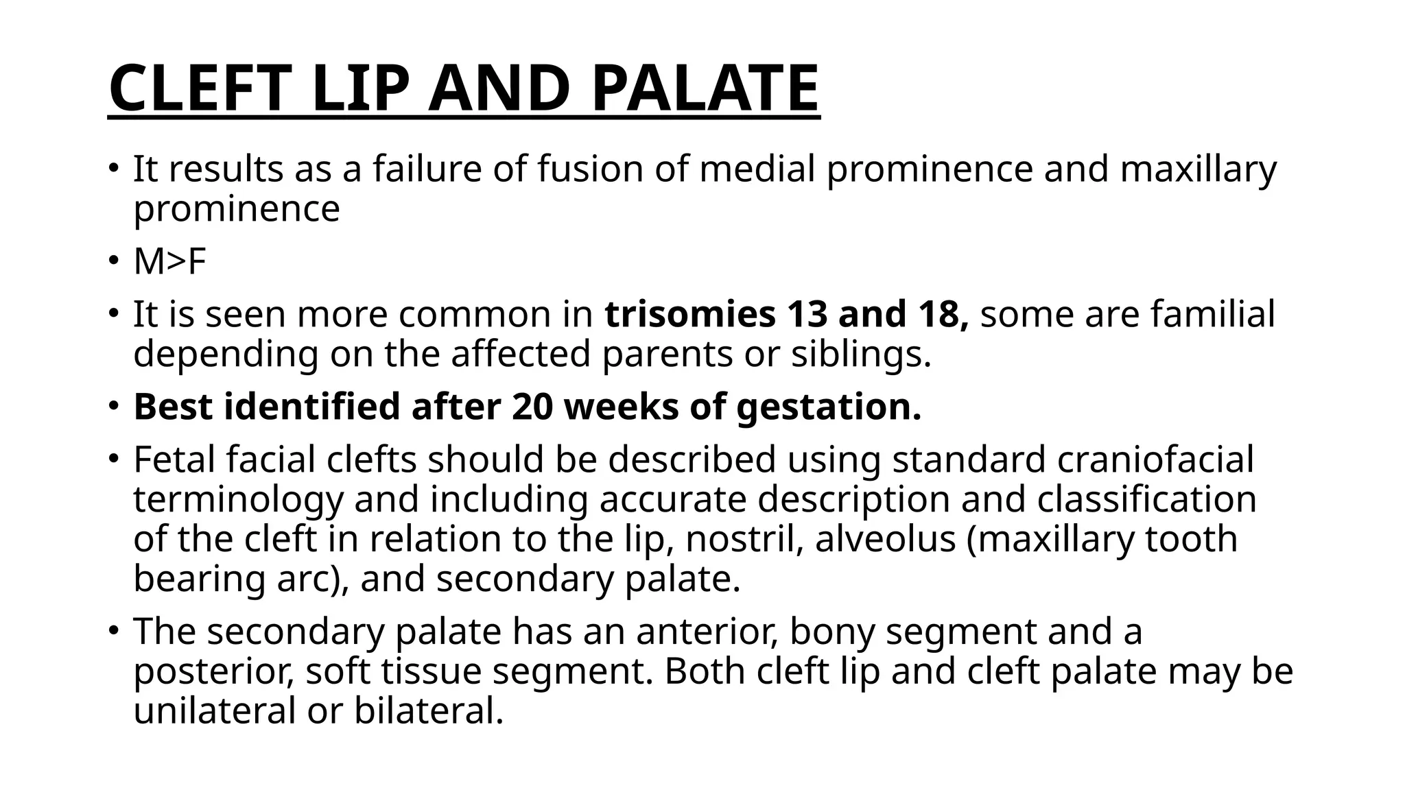 fetal head and neck imaging and spotters | PPTX