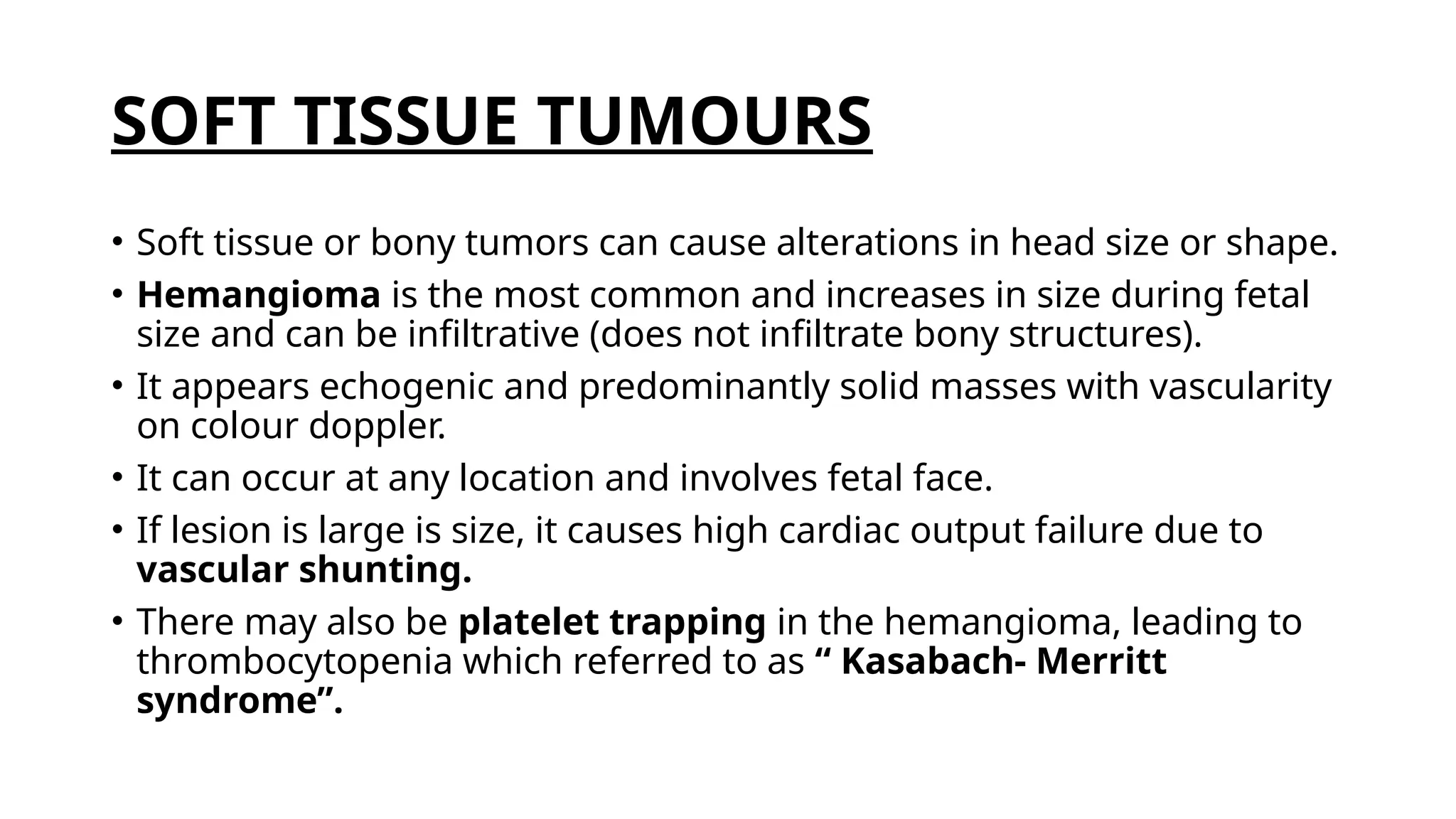 fetal head and neck imaging and spotters | PPTX