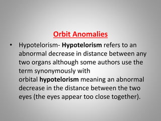 Hypotelorism
