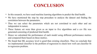 Fetal Health Final ppt using machine learning.pptx