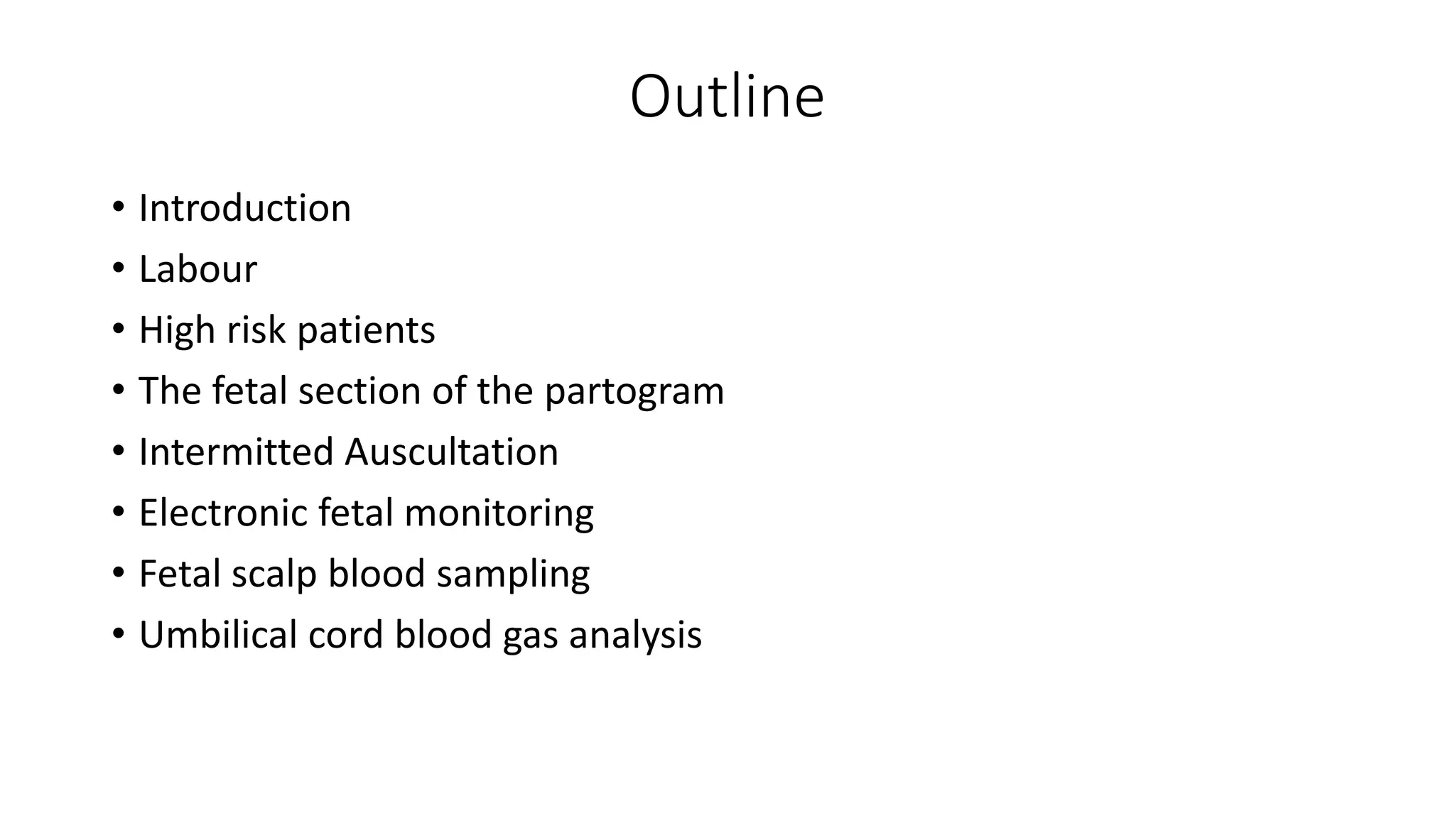 Fetal health surveillance in labour | PPTX