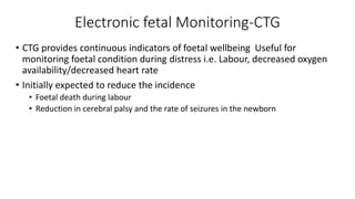 Fetal health surveillance in labour | PPTX