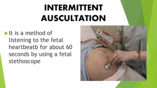 Fetal heart rate monitoring | PPTX
