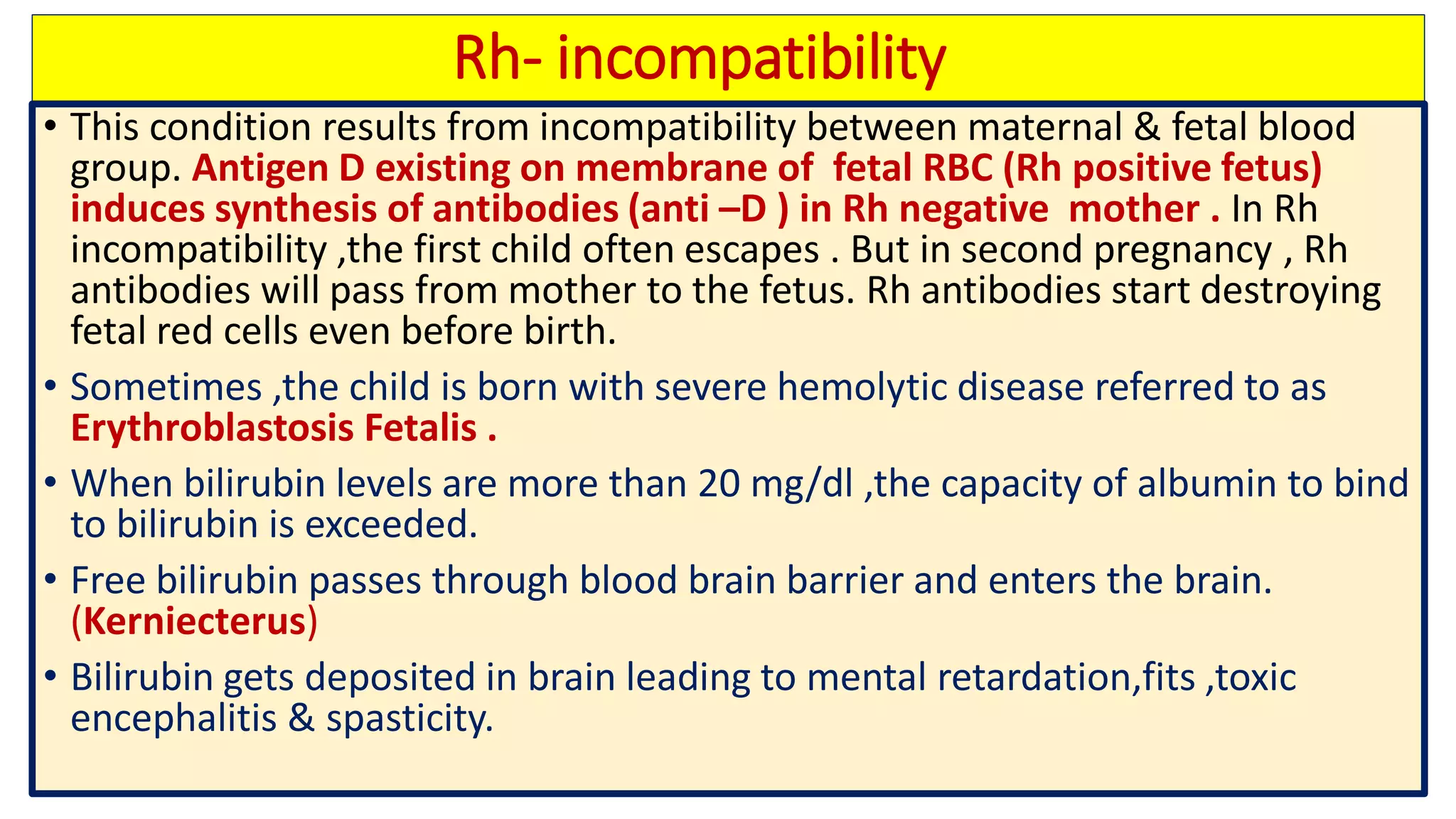 Fetal hemoglobin and rh incompatibility | PDF