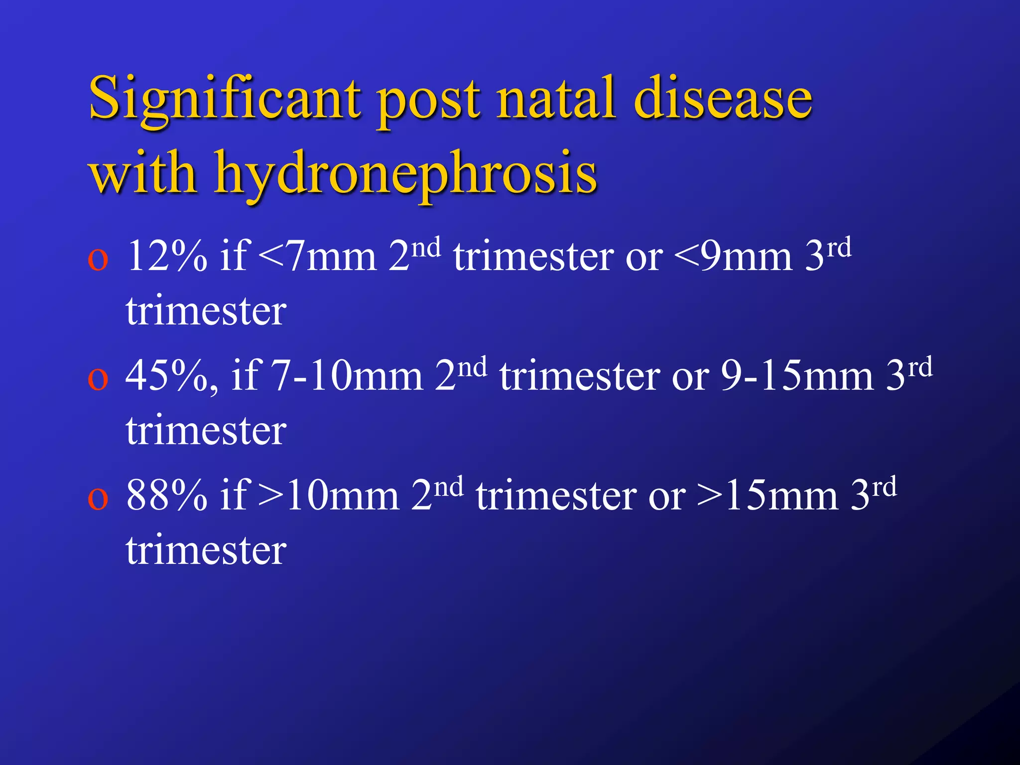 Antenatal diagnosis of Congenital Anomalies of Kidneys and Urinary ...