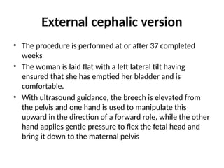 Academic presentation on Fetal malpresentation | PPTX | Pregnancy ...