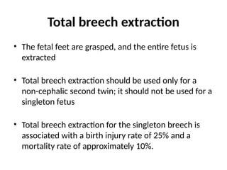 Academic presentation on Fetal malpresentation | PPTX | Pregnancy ...