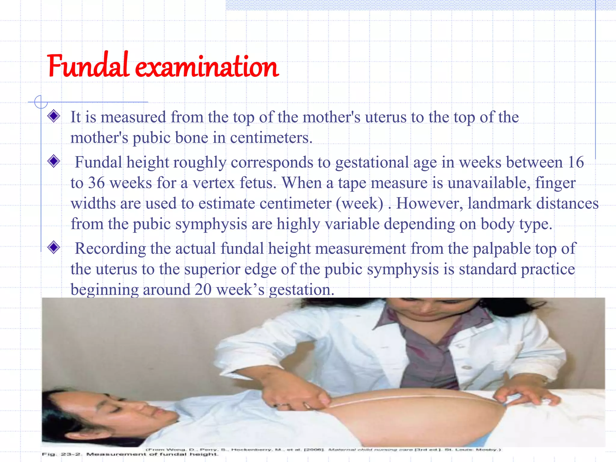 Fetal measures | PPTX