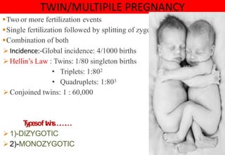Fetal mem&twin | PPTX