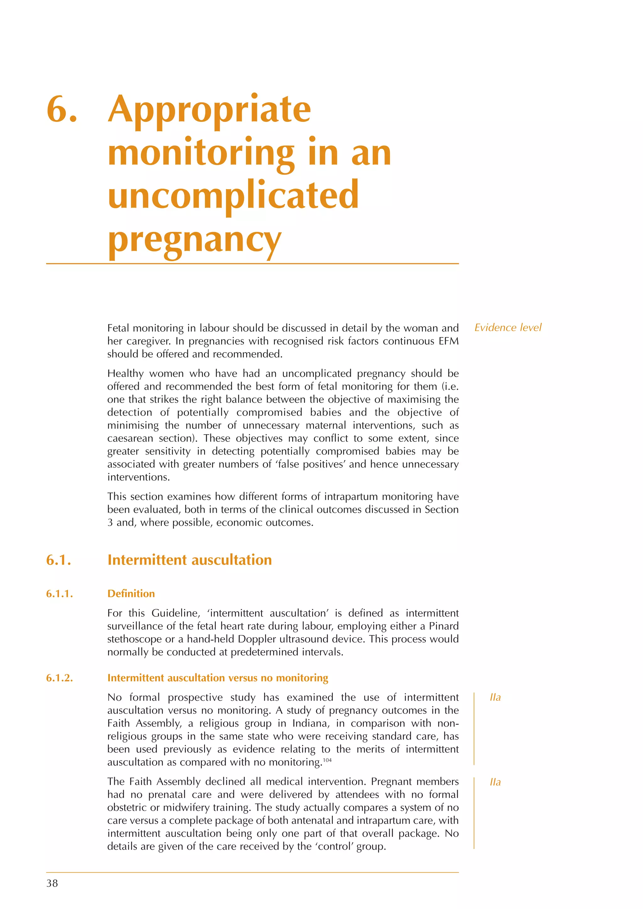 Fetal monitoring rcog | PDF