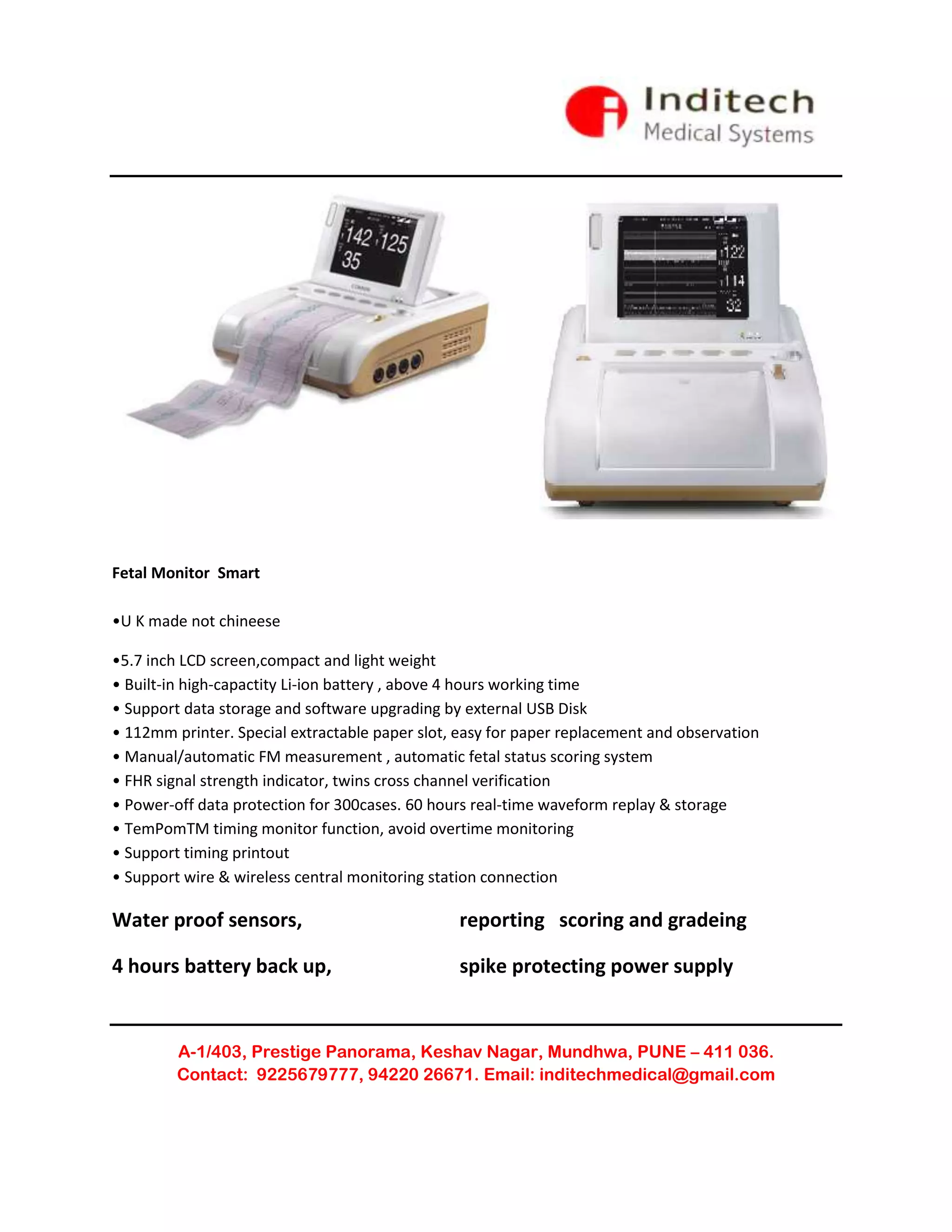 Fetal monitor smart | DOCX