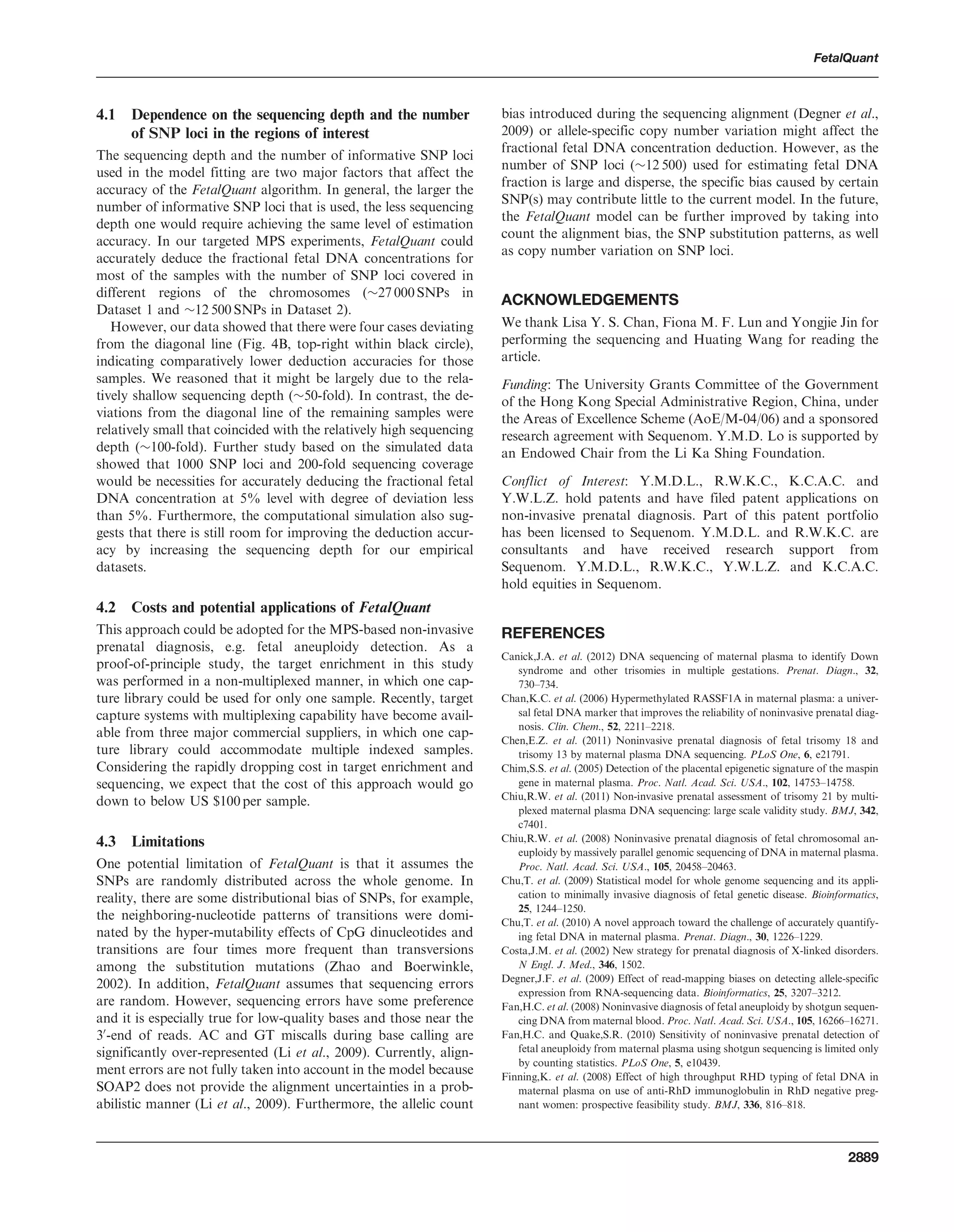 Fetal quant cuhk bioinformatics | PDF