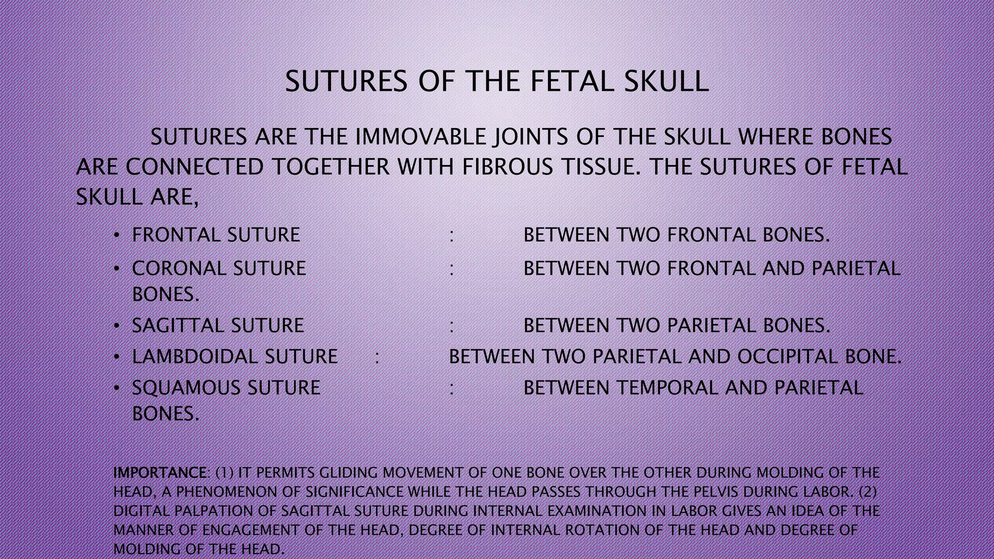 Fetal skull | PPTX
