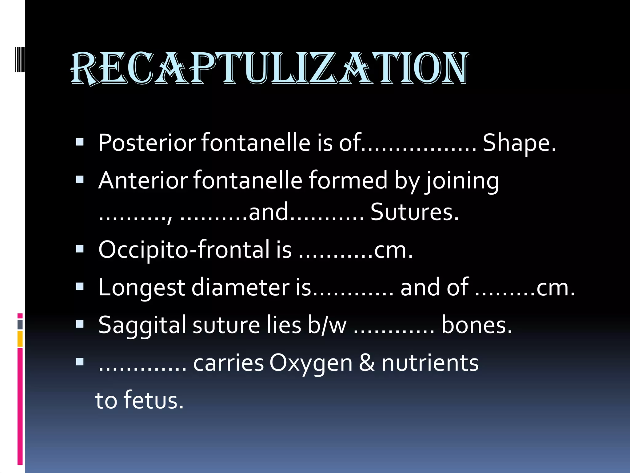 Fetal skull and fetal circulation | PPTX