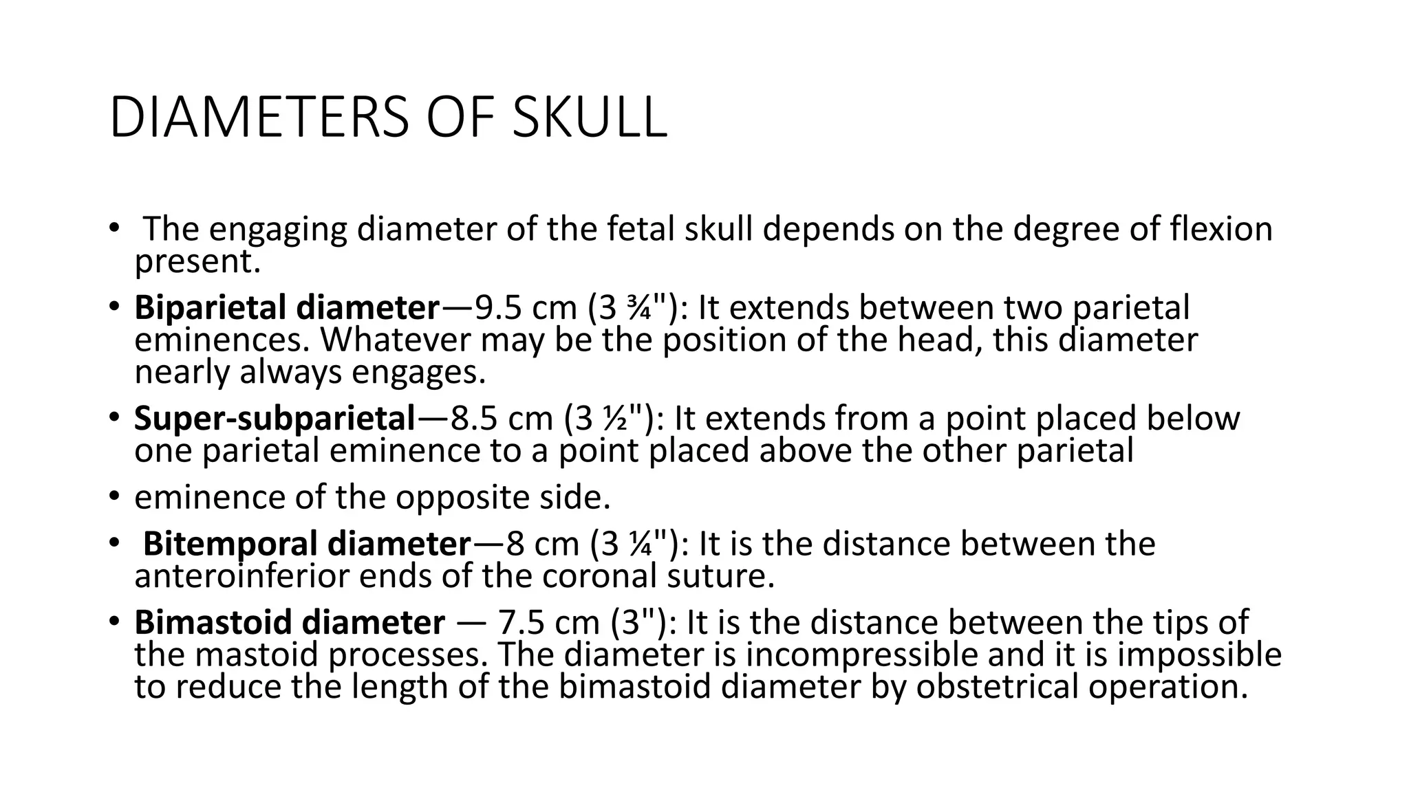 Fetal skull and maternal pelvis | PPTX