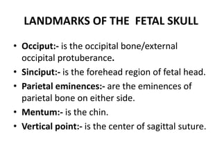 FETAL_SKULL .Its Anatomy and physiology. | PPTX