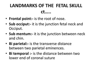 FETAL_SKULL .Its Anatomy and physiology. | PPT