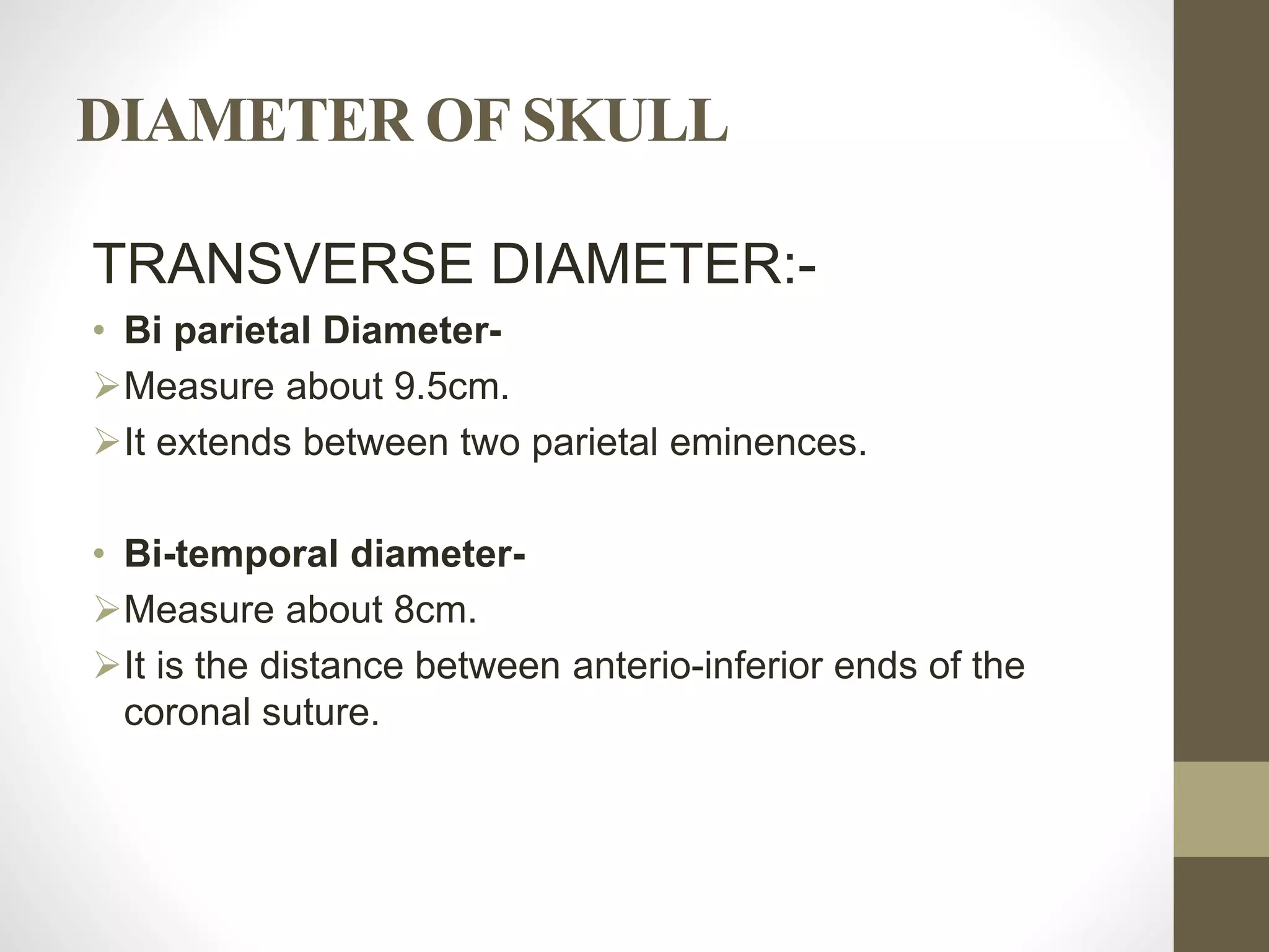 Fetal skull ppt | PPTX