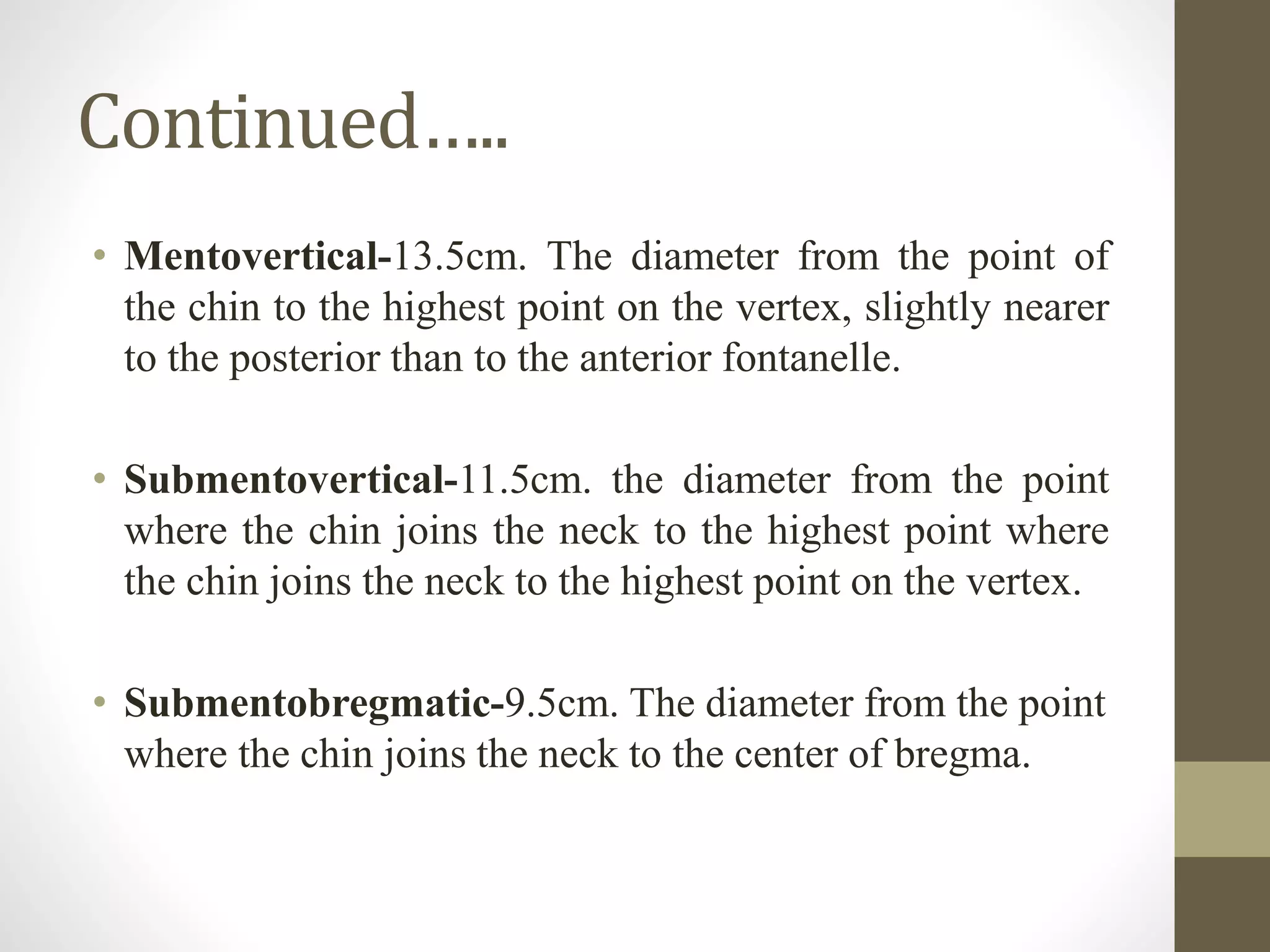 Fetal skull ppt | PPTX