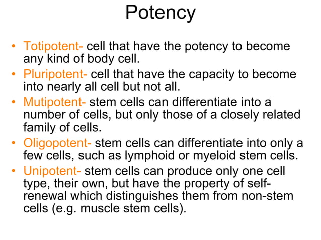Fetal stem cells | PPT | Biological Sciences | Science