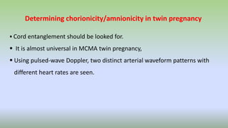 Fetal surveillance in twin pregnancy | PPTX