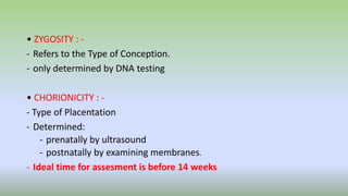 Fetal surveillance in twin pregnancy | PPTX