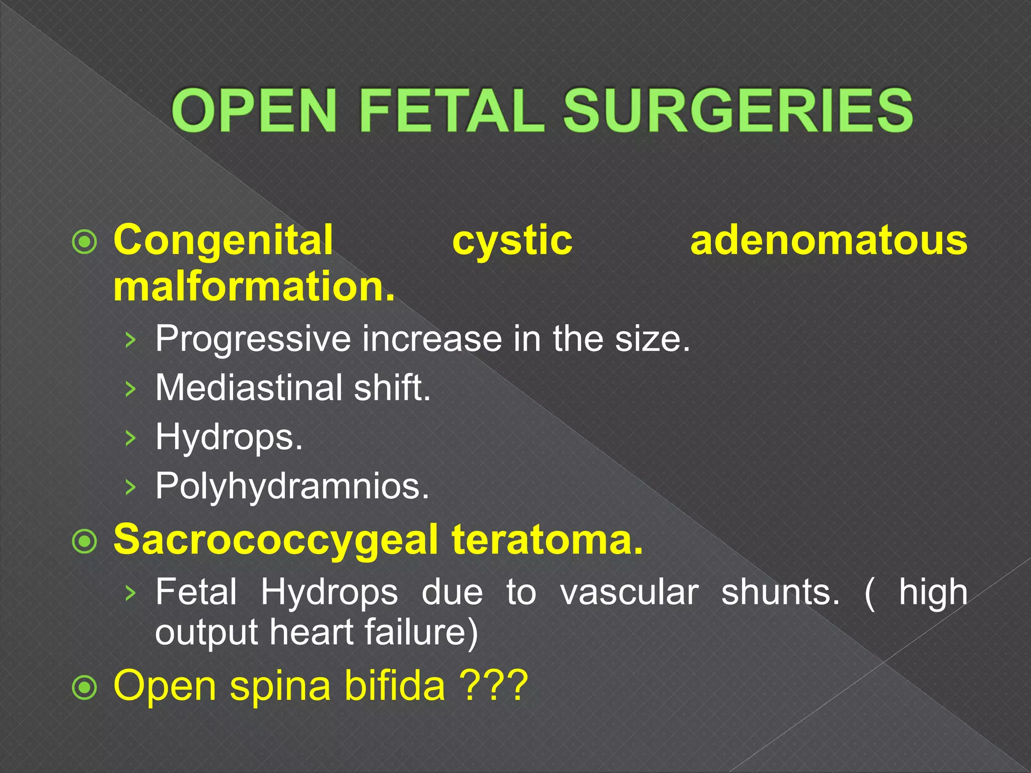 Fetal therapy | PPTX