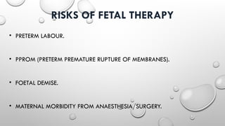 FETAL THERAPY and its significance .pptx