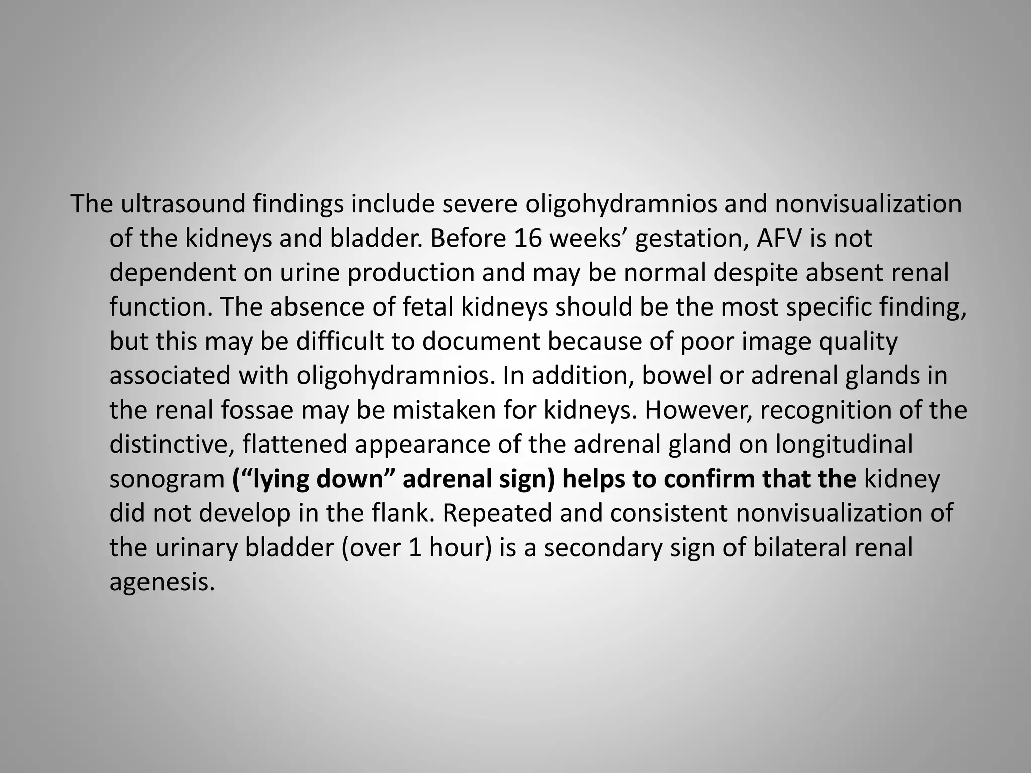 Fetal urogenital usg | PPTX
