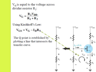 Field Effect Transistor Biasing and Configuration | PPT