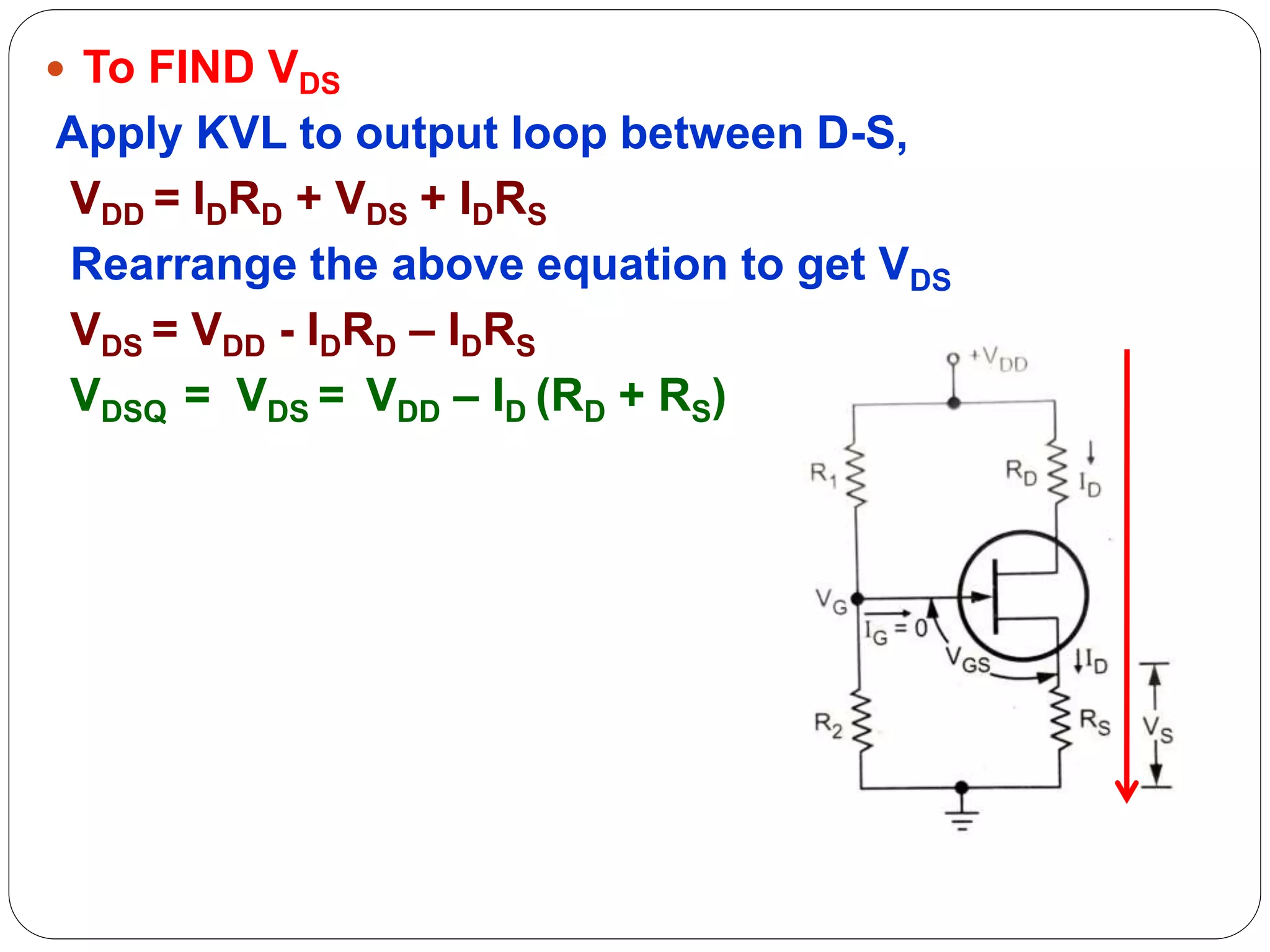 FET Biasing | PPTX