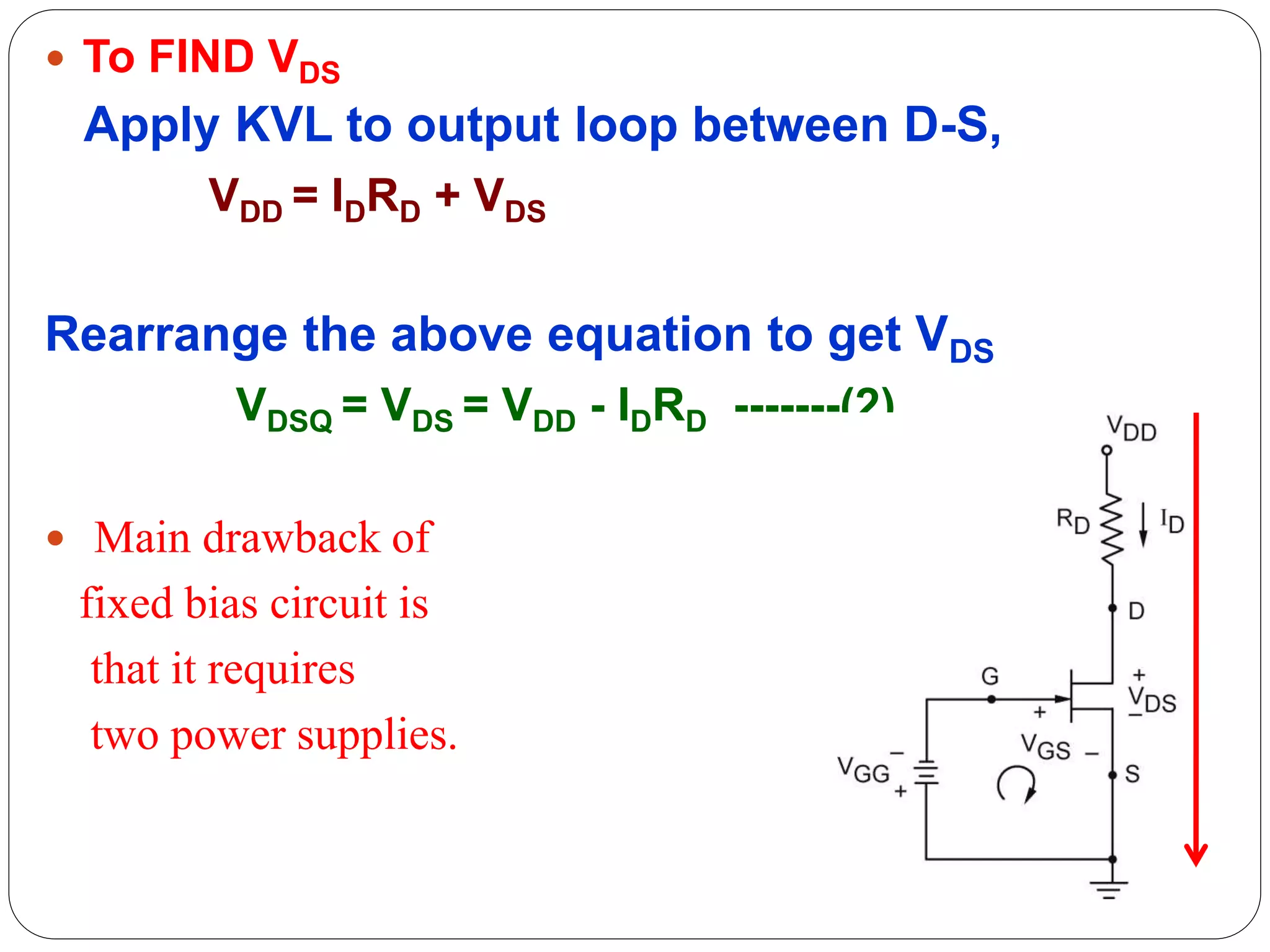 FET Biasing | PPTX