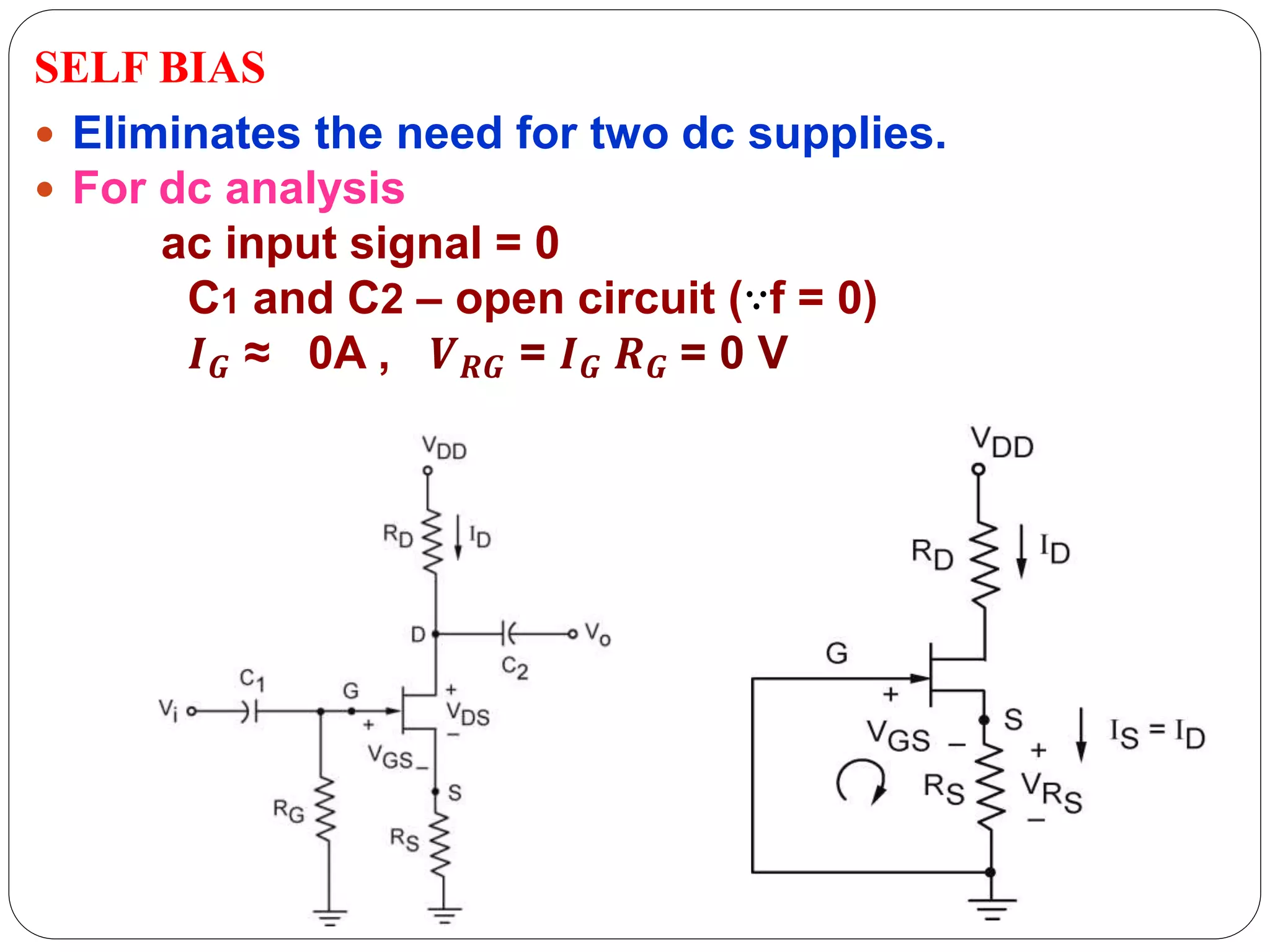 FET Biasing | PPTX