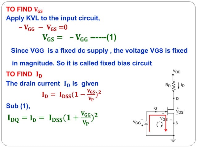 FET Biasing | PPTX | Physics | Science