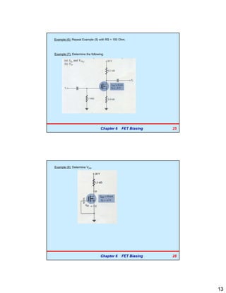 FET_Biasing.pdf | Consumer Electronics | Technology & Computing