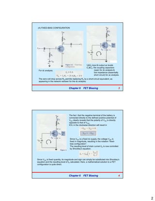 FET_Biasing.pdf | Consumer Electronics | Technology & Computing