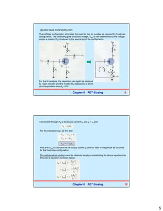 FET_Biasing.pdf | Consumer Electronics | Technology & Computing