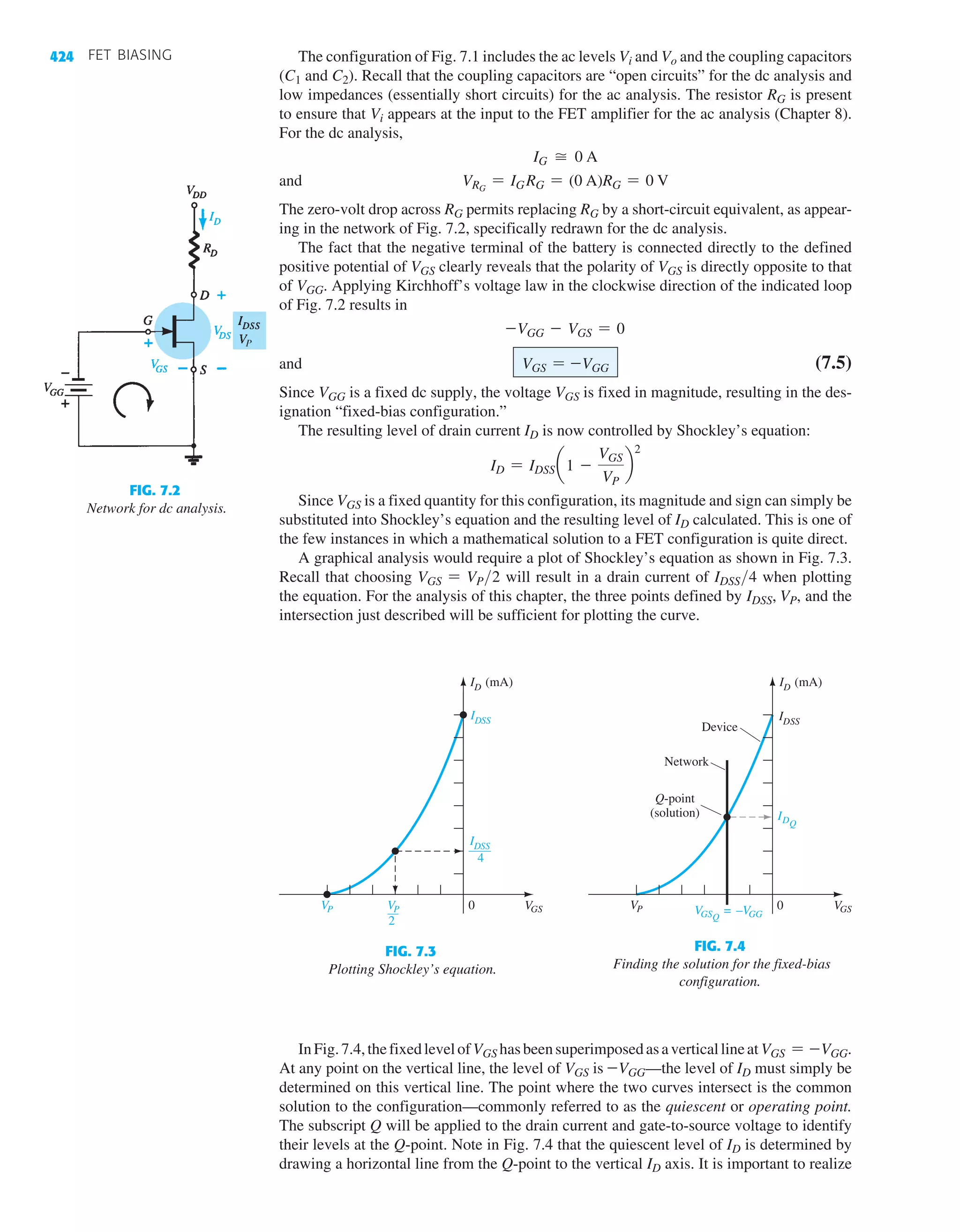 Fet biasing boylestad pages | PDF