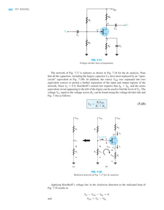 Fet biasing boylestad pages | PDF