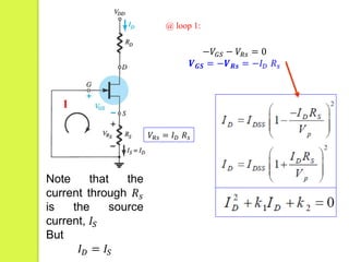 Field Effect Biasing - Part 1 | PPTX