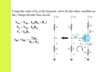 Field Effect Biasing - Part 1 | PPTX