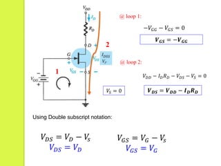 Field Effect Biasing - Part 1 | PPTX